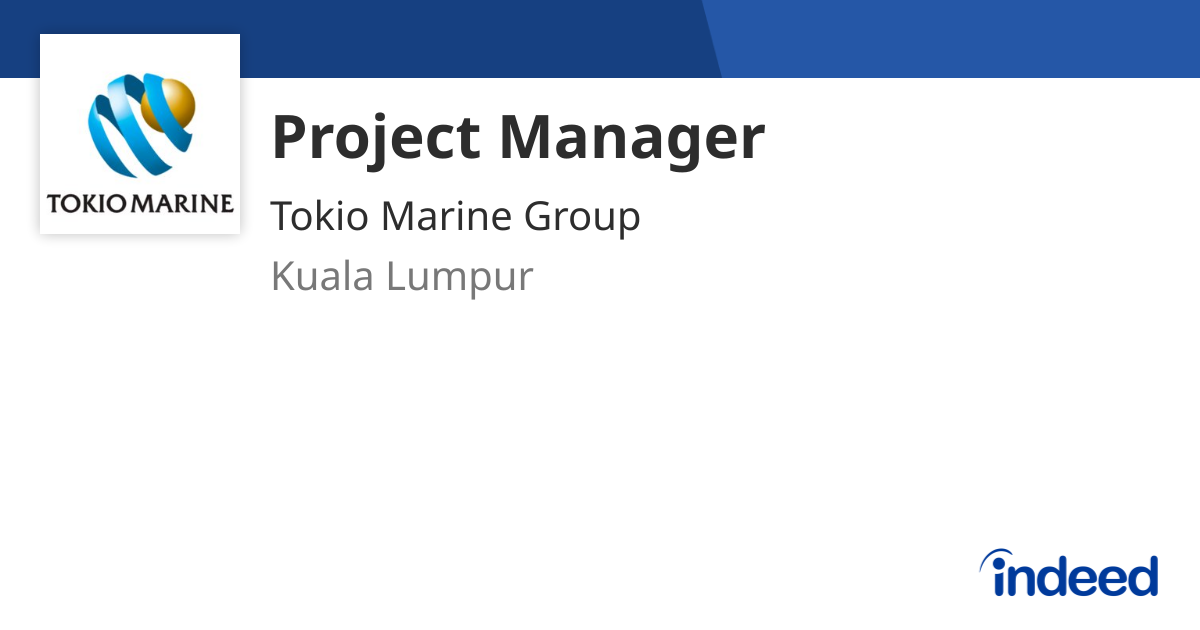 Project Manager - Kuala Lumpur - Indeed.com