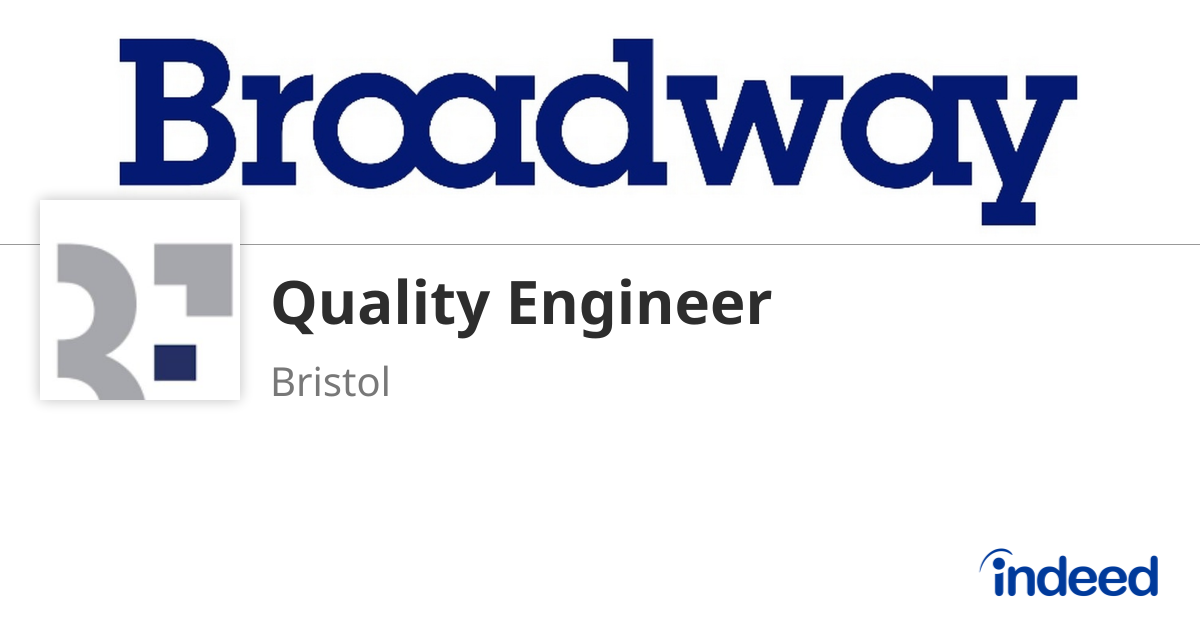 Quality Engineer - Bristol - Indeed.com