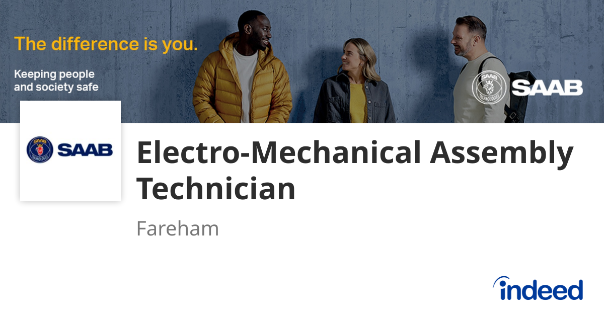 Electro-Mechanical Assembly Technician - Fareham - Indeed.com