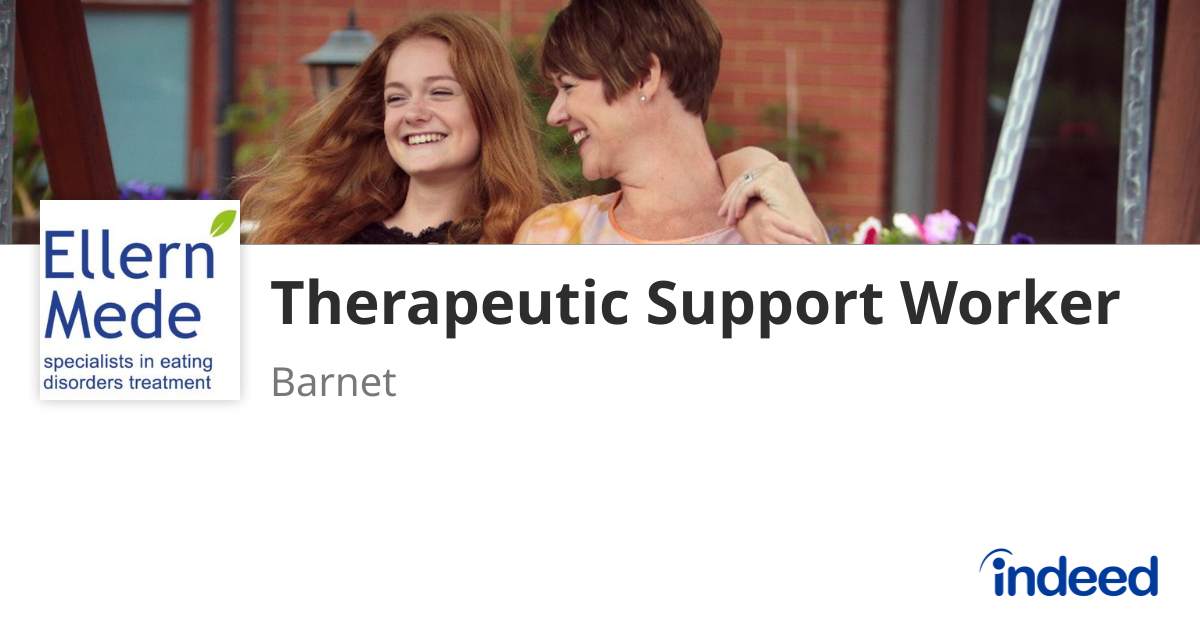 Therapeutic Support Worker - Barnet EN4 9QD - Indeed.com