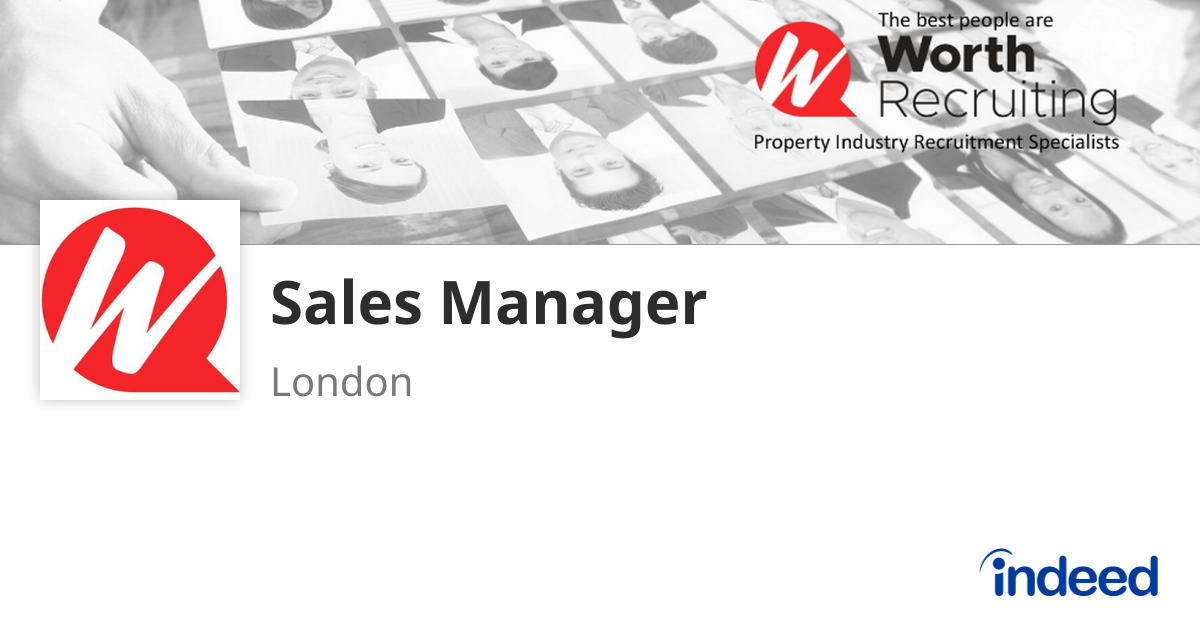 Sales Manager - London - Indeed.com