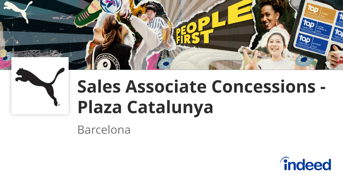 Sales Associate Concessions - Plaza Catalunya - Barcelona, Barcelona ...