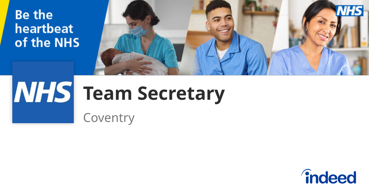 Team Secretary - Coventry CV6 6DR - Indeed.com