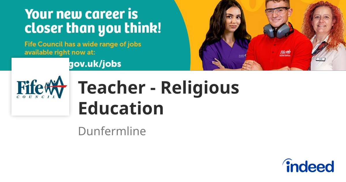 Teacher - Religious Education - Dunfermline - Indeed.com