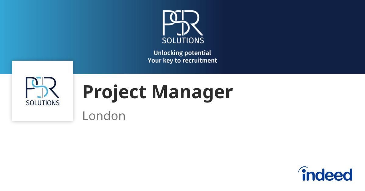 Project Manager - London - Indeed.com