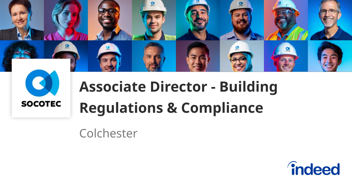 Associate Director - Building Regulations & Compliance Consultancy ...