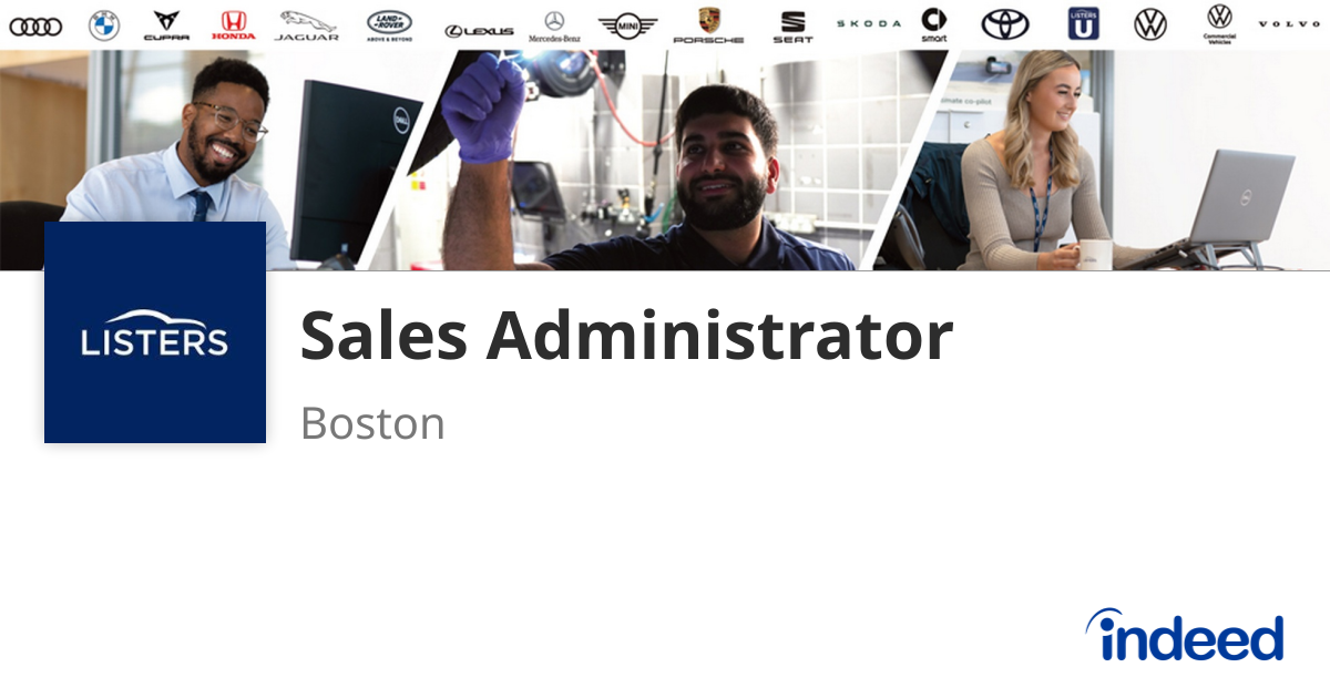 Sales Administrator - Boston - Indeed.com