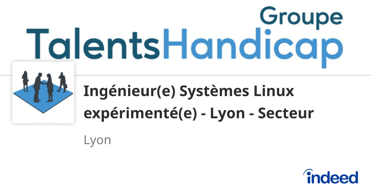 Ingénieur(e) Systèmes Linux expérimenté(e) - Lyon - Secteur Bancaire ...