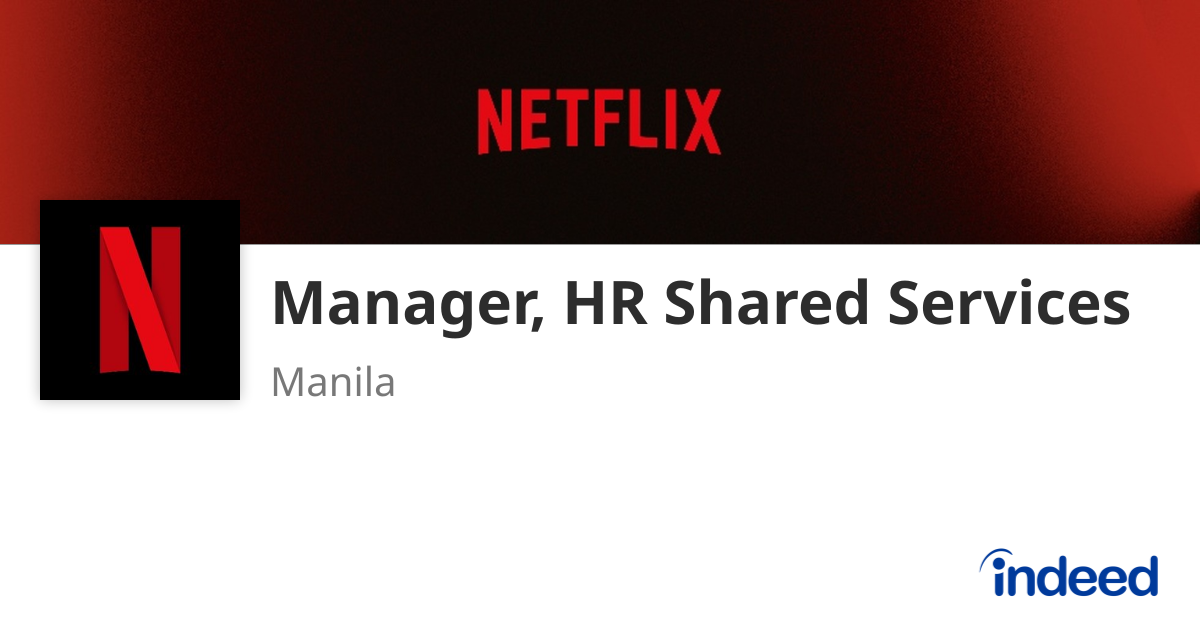 Manager, HR Shared Services (Based in Manila) - Manila - Indeed.com