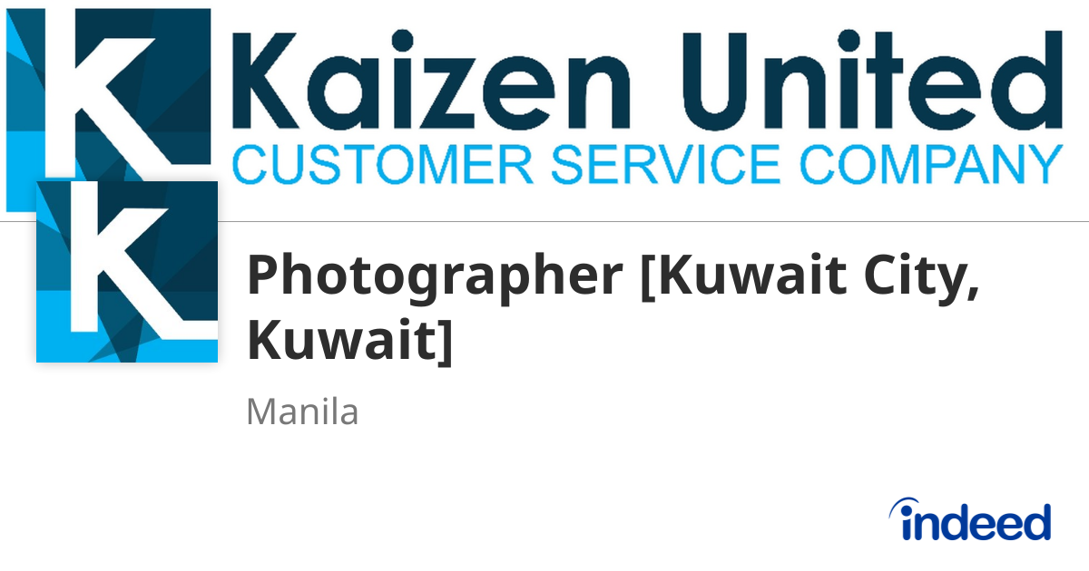 Photographer [Kuwait City, Kuwait] - Manila - Indeed.com