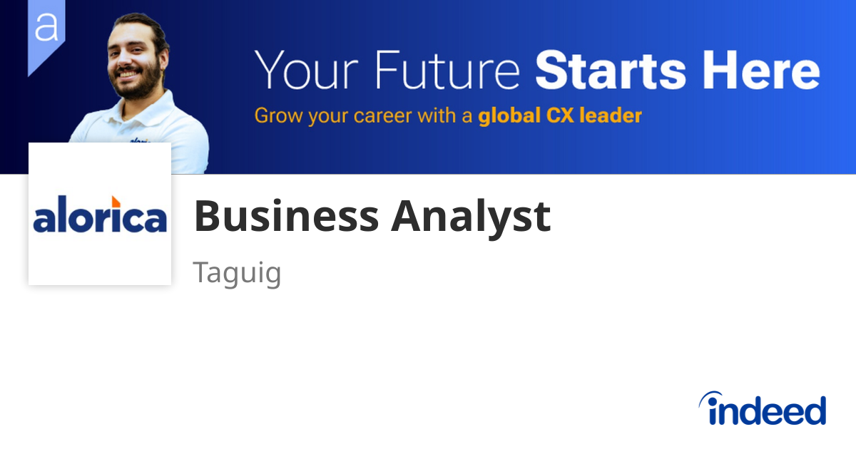 Business Analyst - Taguig - Indeed.com
