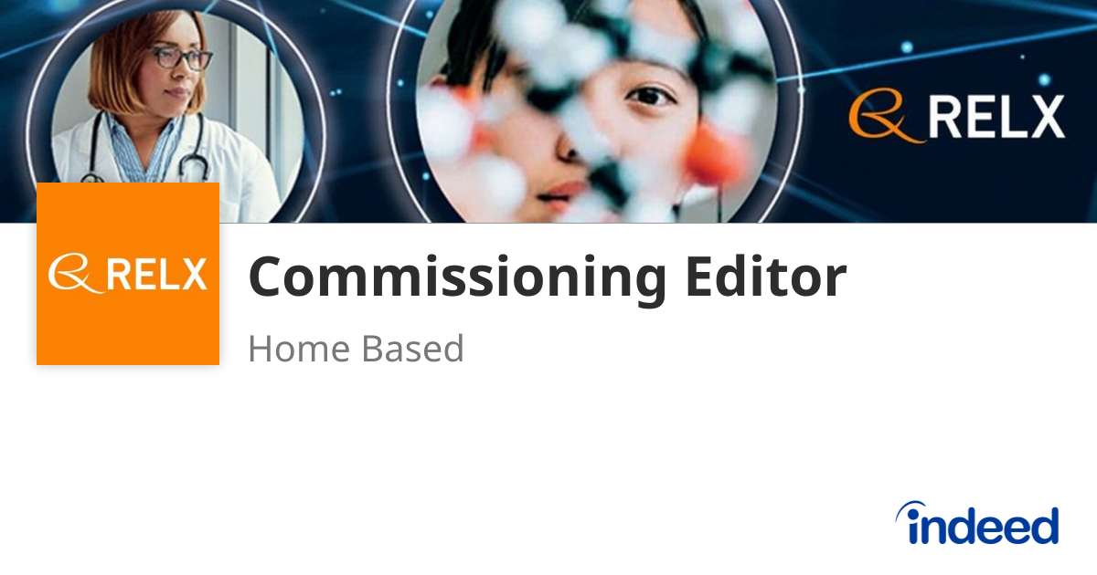 Commissioning Editor - Home Based - Indeed.com