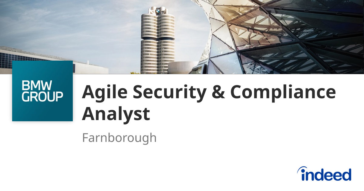 Agile Security & Compliance Analyst - Farnborough - Indeed.com