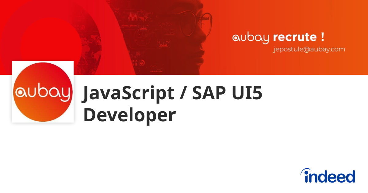 JavaScript / SAP UI5 Developer - Portugal - Indeed.com