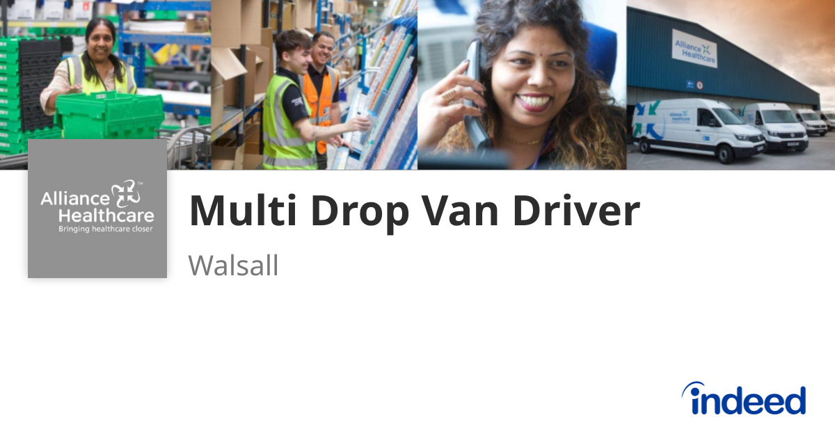 Multi Drop Van Driver - Walsall - Indeed.com