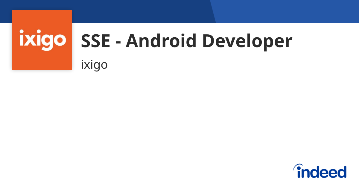 SSE - Android Developer - Gurugram, Haryana - Indeed.com