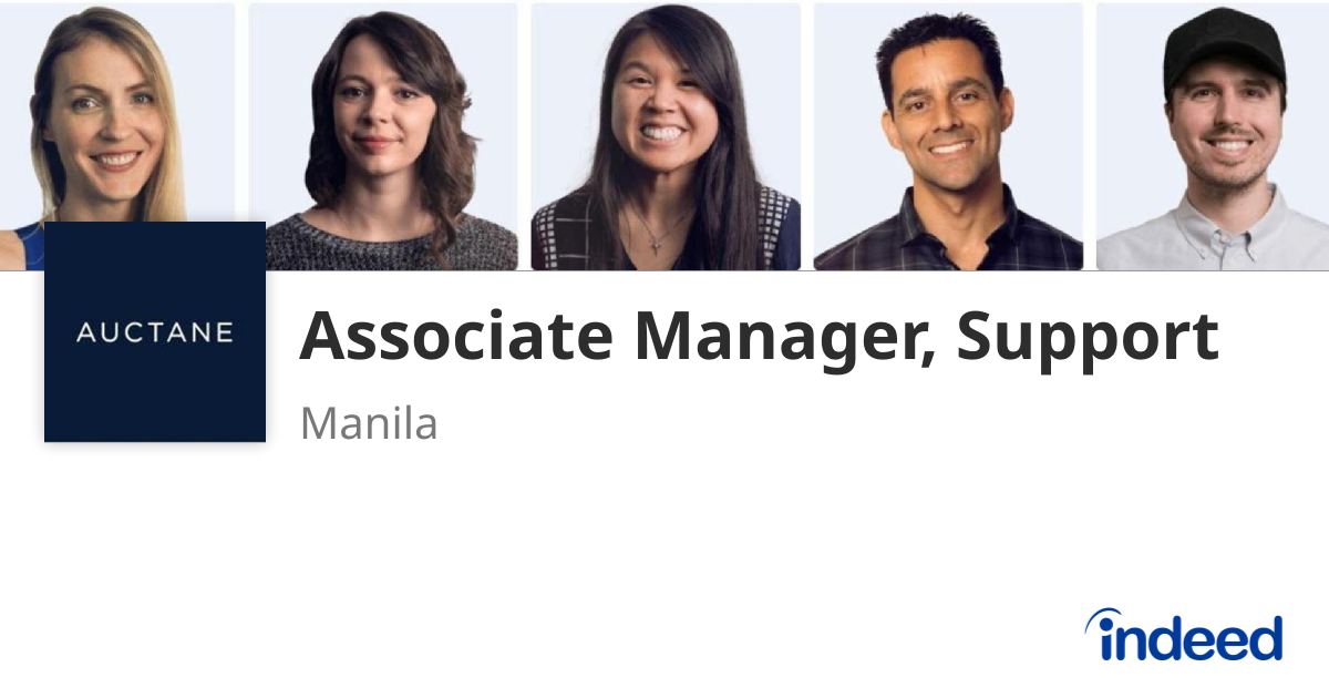 Associate Manager, Support - Manila - Indeed.com