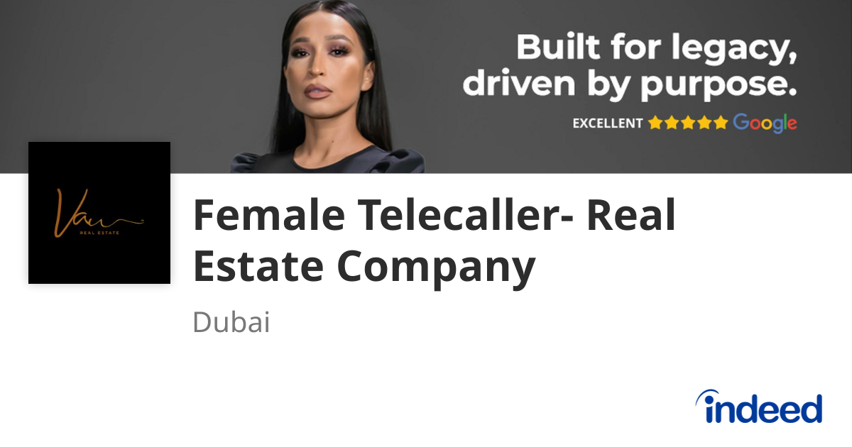 Call Center Agent – Real Estate - Dubai - Indeed.com