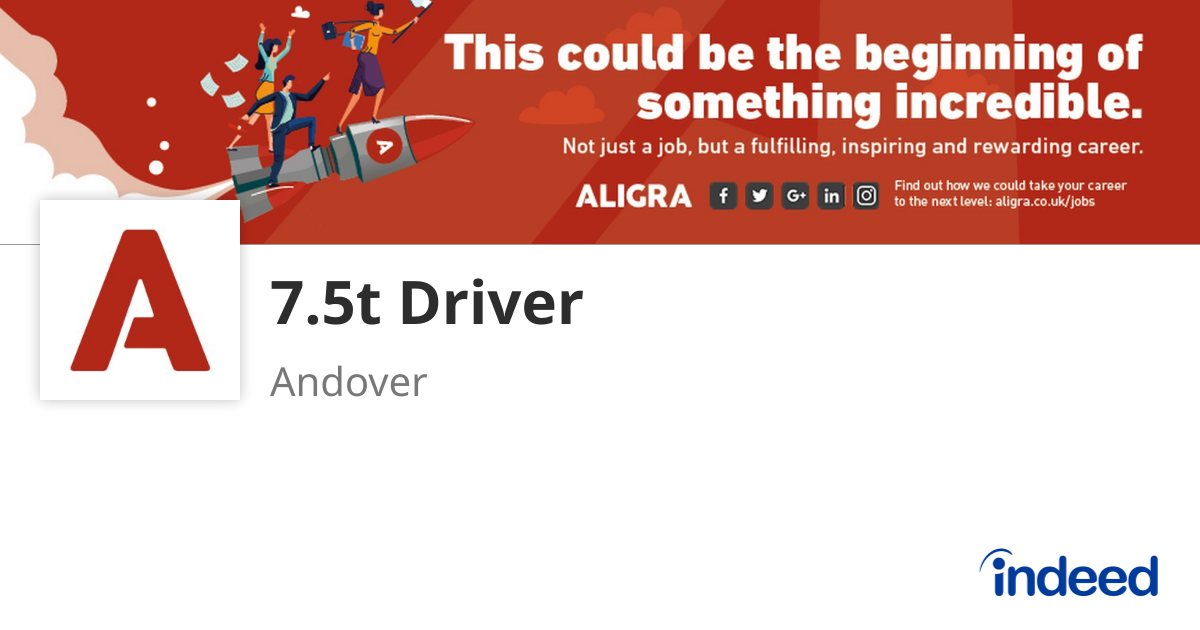 7.5t Driver - Andover - Indeed.com
