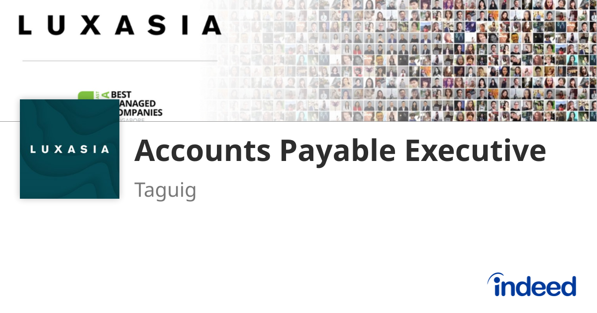 Accounts Payable Executive - Taguig - Indeed.com