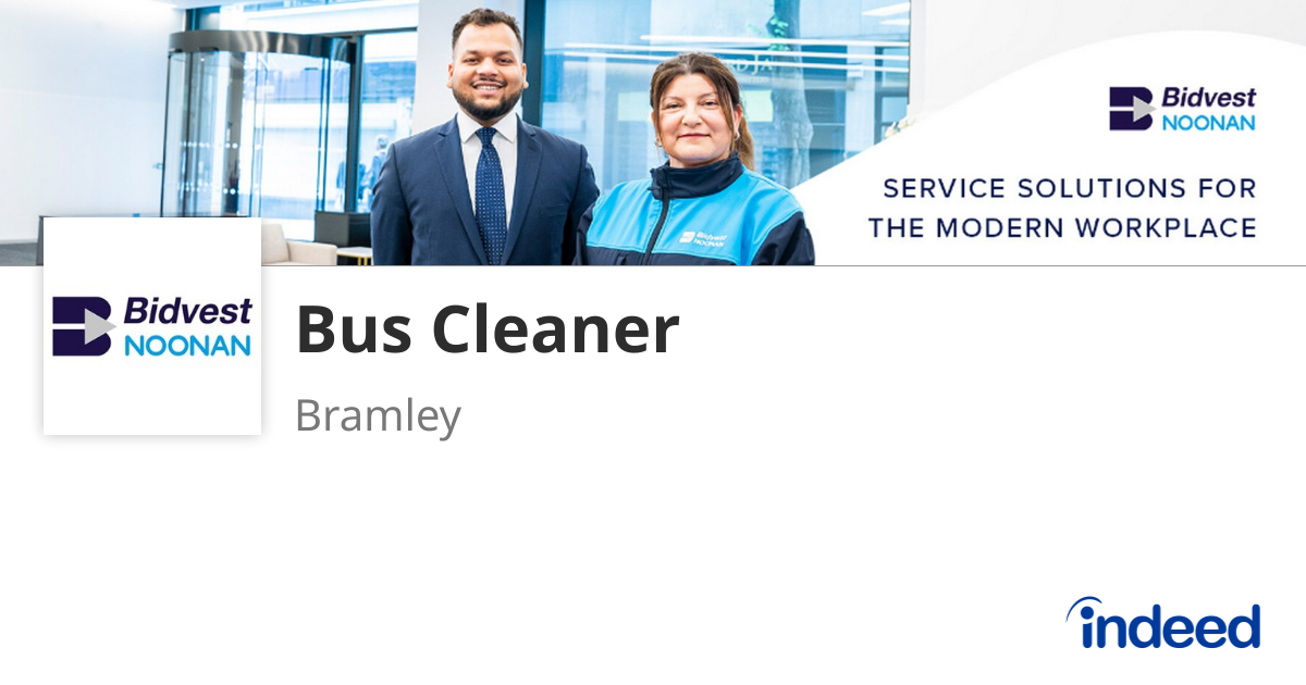 Bus Cleaner - Bramley - Indeed.com