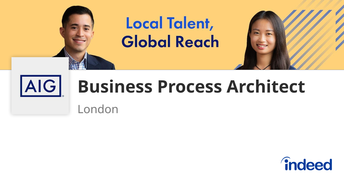 Business Process Architect - London EC3M 4AB - Indeed.com