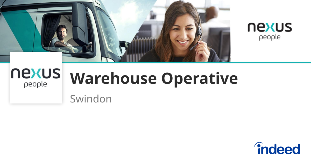 Warehouse Operative - Swindon SN3 4QS - Indeed.com