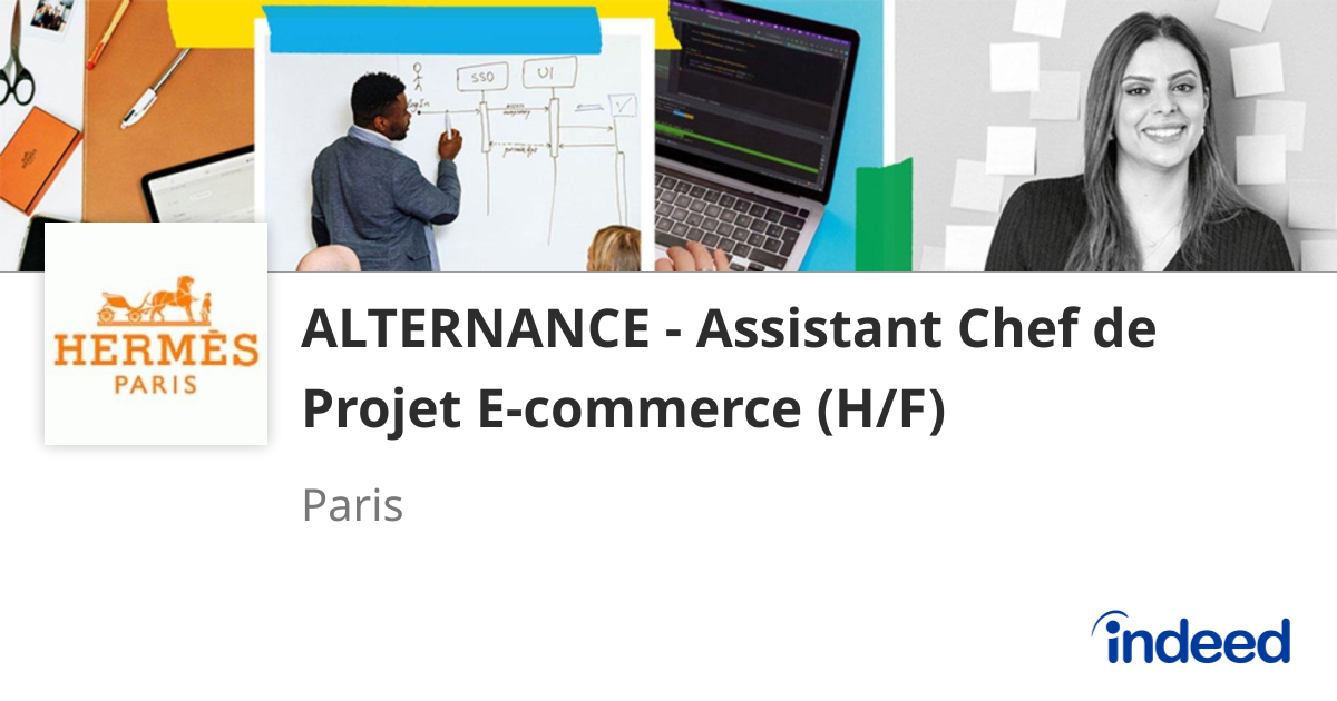 ALTERNANCE - Assistant Chef de Projet E-commerce (H/F) - Paris (75) - Indeed.com