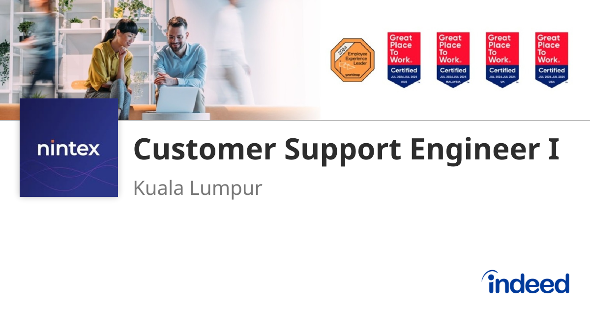 Customer Support Engineer I - Kuala Lumpur - Indeed.com