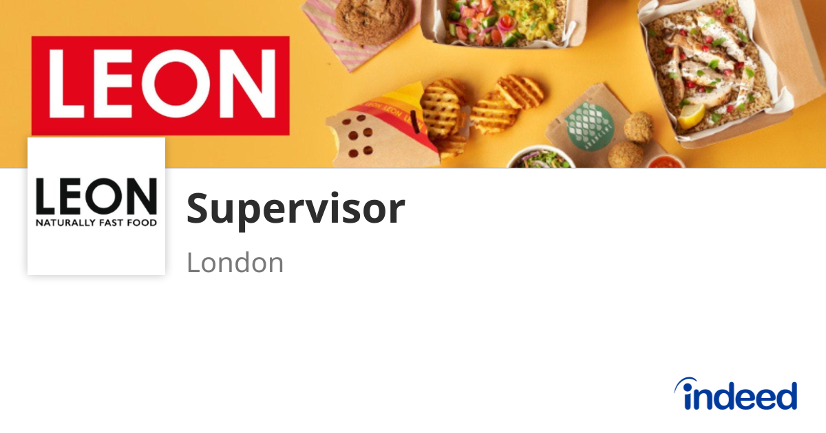 Supervisor - London EC2M 6XB - Indeed.com