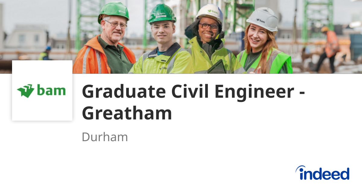 Graduate Civil Engineer - Greatham - London - Indeed.com