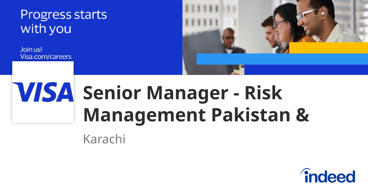 Senior Manager, Risk Management, Pakistan & Levant (PKL) - Karachi ...