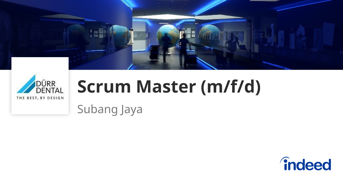 Scrum Master (m/f/d) - Subang Jaya - Indeed.com