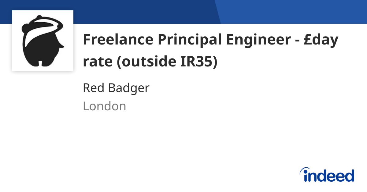 Freelance Principal DevOps Engineer - £day rate (outside IR35) - London - Indeed.com