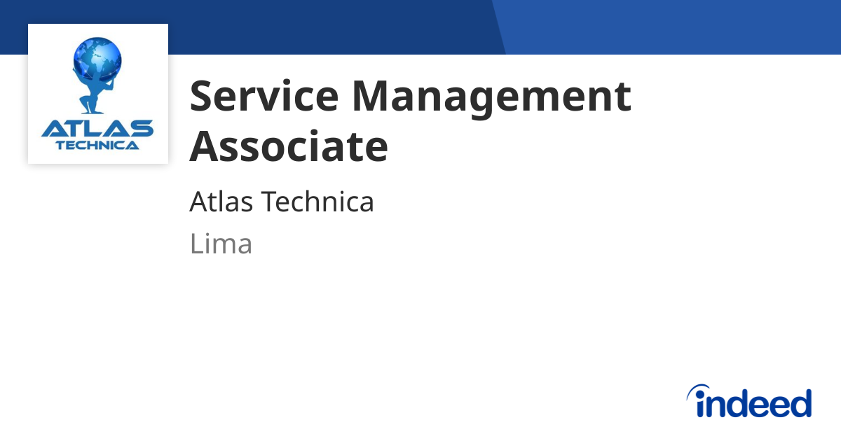 Service Management Associate - Lima, Lima - Indeed.com
