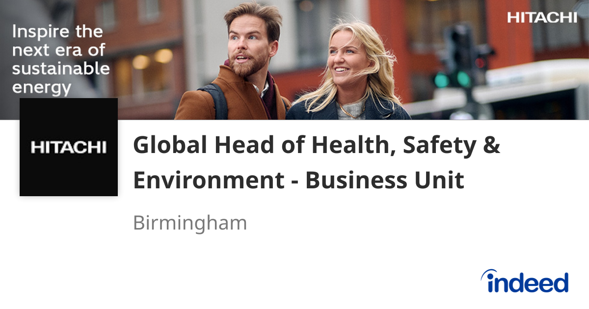 Global Head of Health, Safety & Environment - Business Unit ...