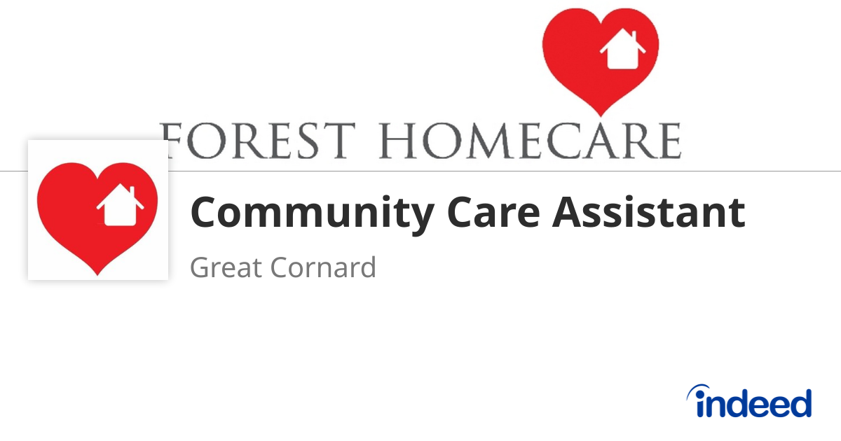 Community Care Assistant - Great Cornard - Indeed.com