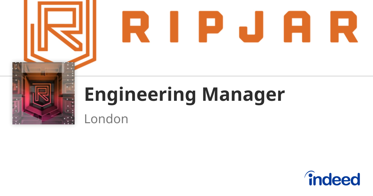 Engineering Manager - London - Indeed.com