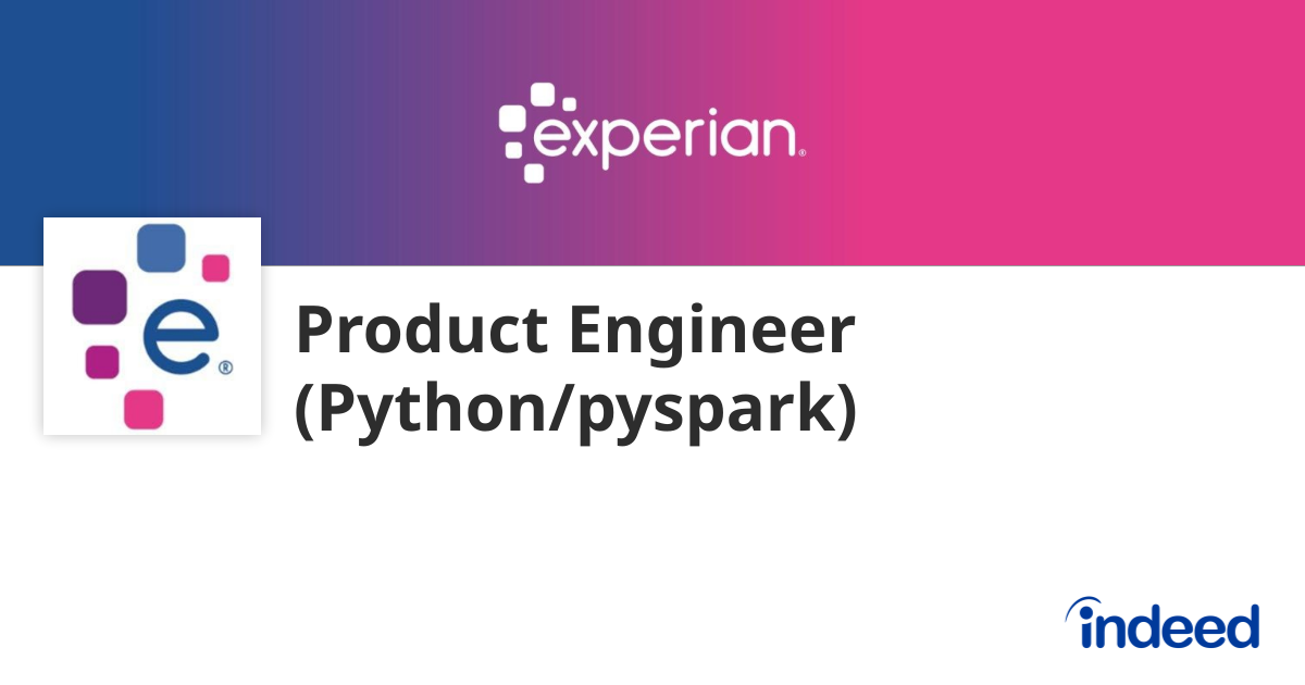 Product Engineer (Python/pyspark) - Hyderabad, Telangana - Indeed.com
