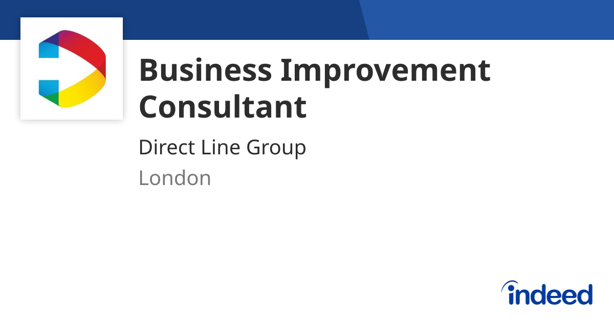 Business Improvement Consultant - London - Indeed.com