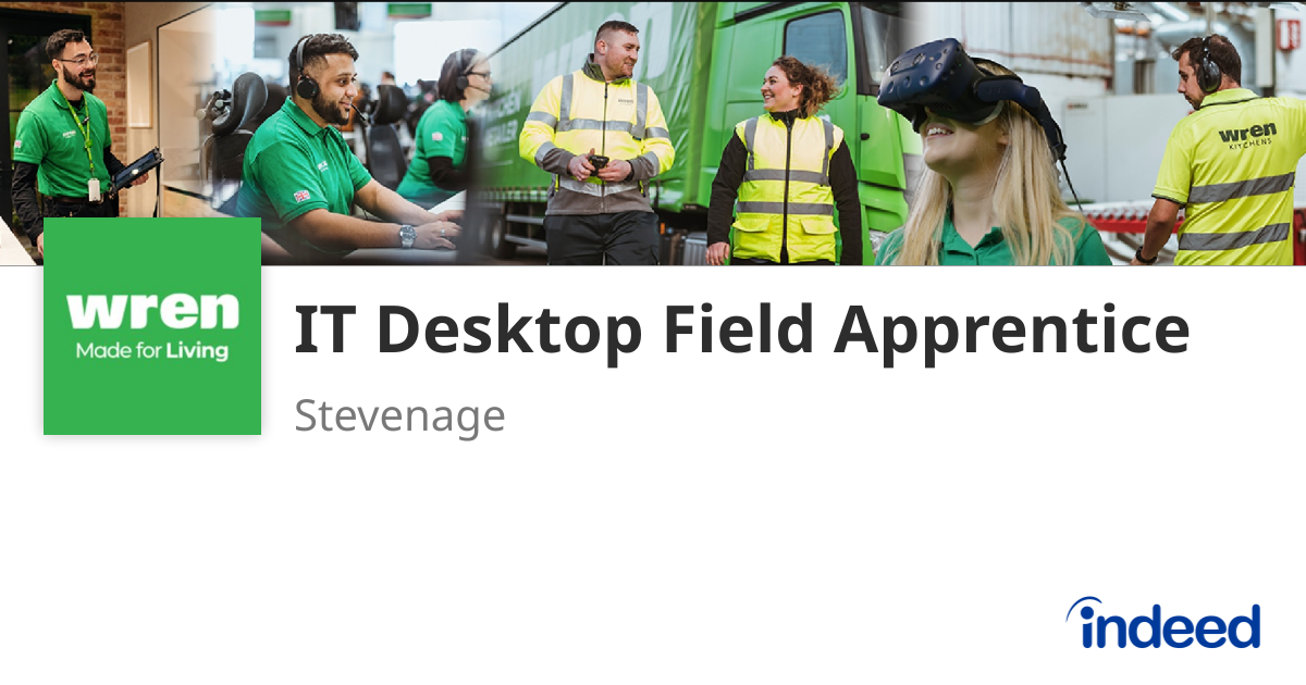 IT Desktop Field Apprentice - Stevenage SG1 1XN - Indeed.com