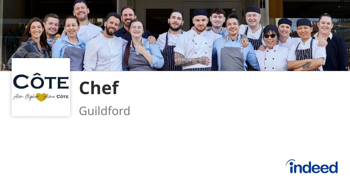 Chef - Guildford GU1 3UQ - Indeed.com