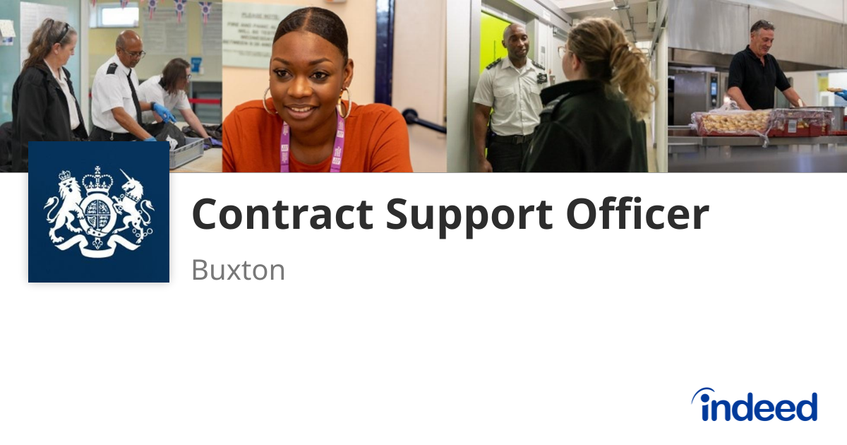 Contract Support Officer - Buxton - Indeed.com