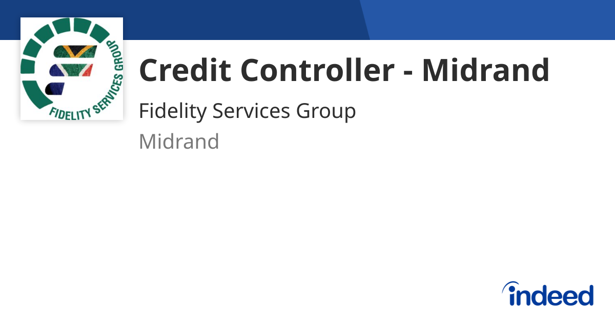 Credit Controller - Midrand - Midrand, Gauteng - Indeed.com