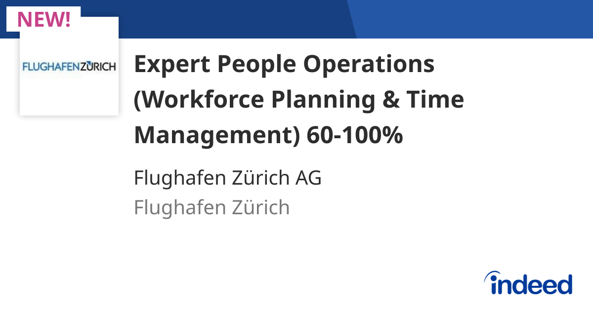 Expert People Operations (Workforce Planning & Time Management) 60-100% ...