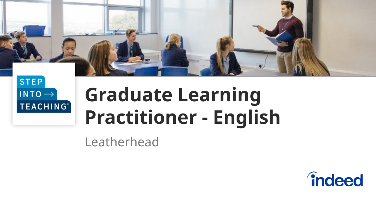 Graduate Learning Practitioner - English - Leatherhead - Indeed.com