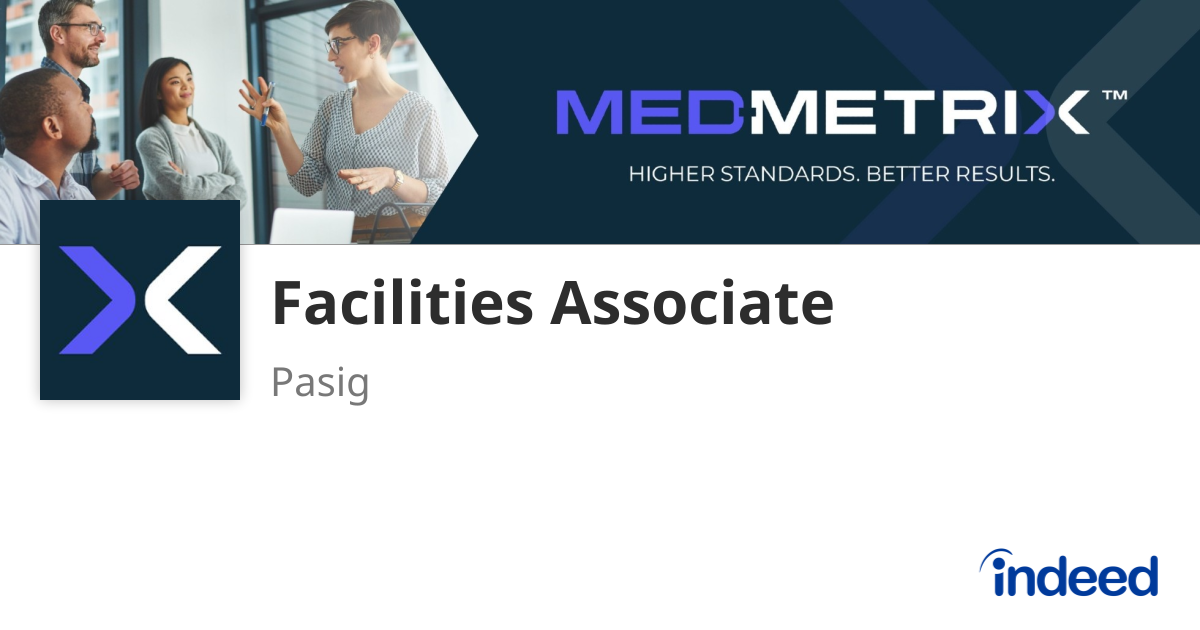 Facilities Associate - Pasig - Indeed.com