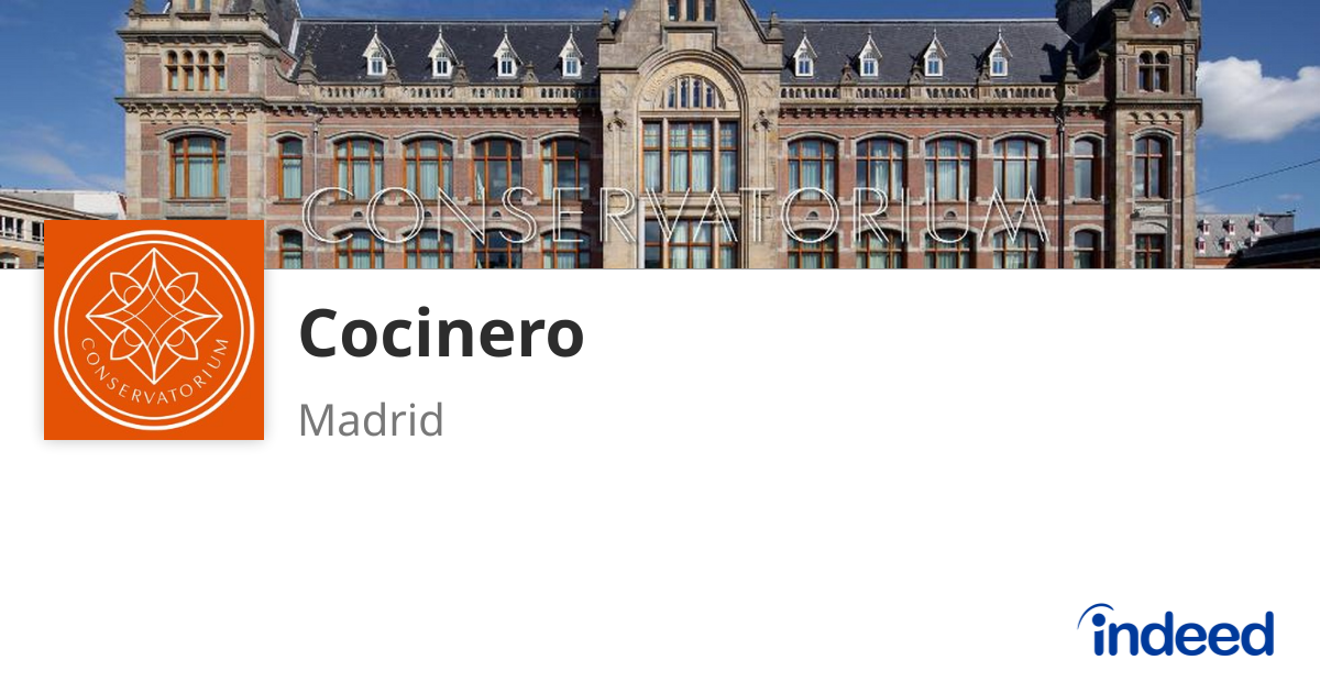 Cocinero - Madrid, Madrid provincia - Indeed.com
