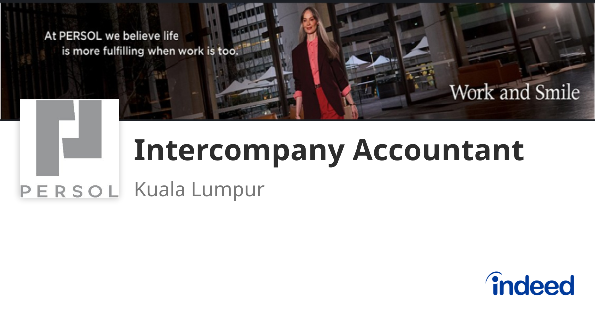 Intercompany Accountant - Kuala Lumpur - Indeed.com