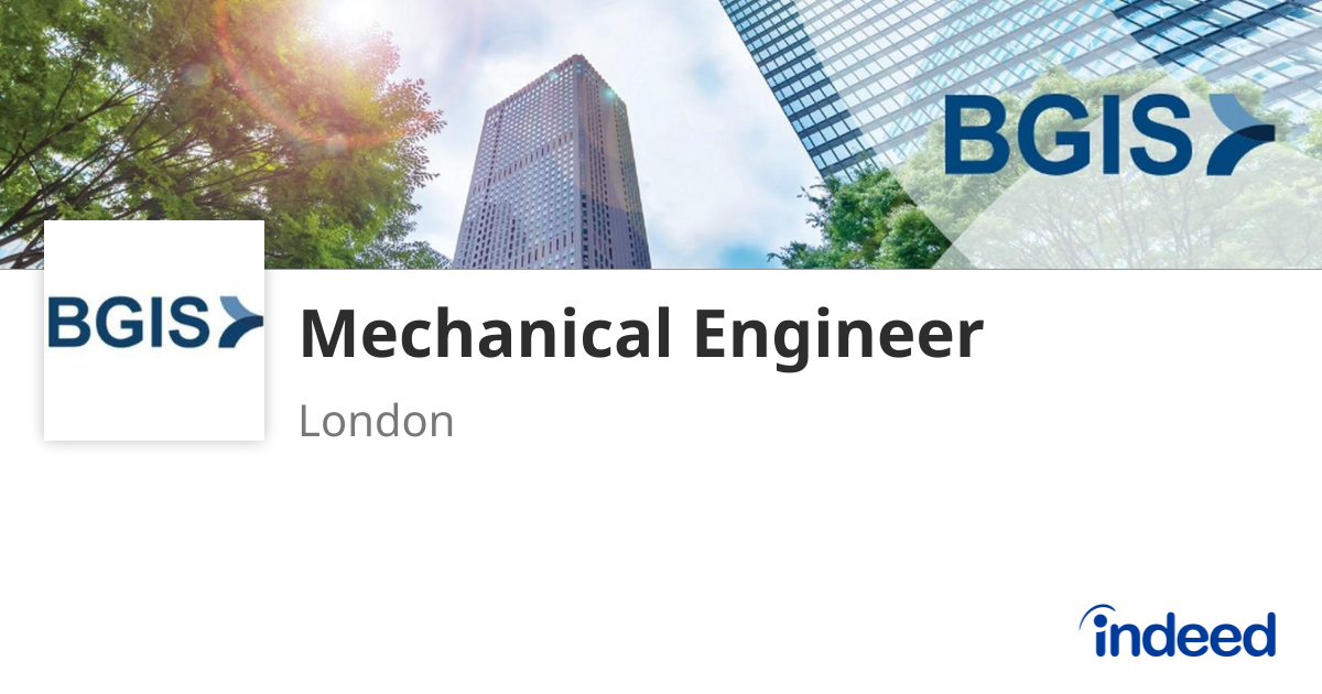 Mechanical Engineer - London - Indeed.com